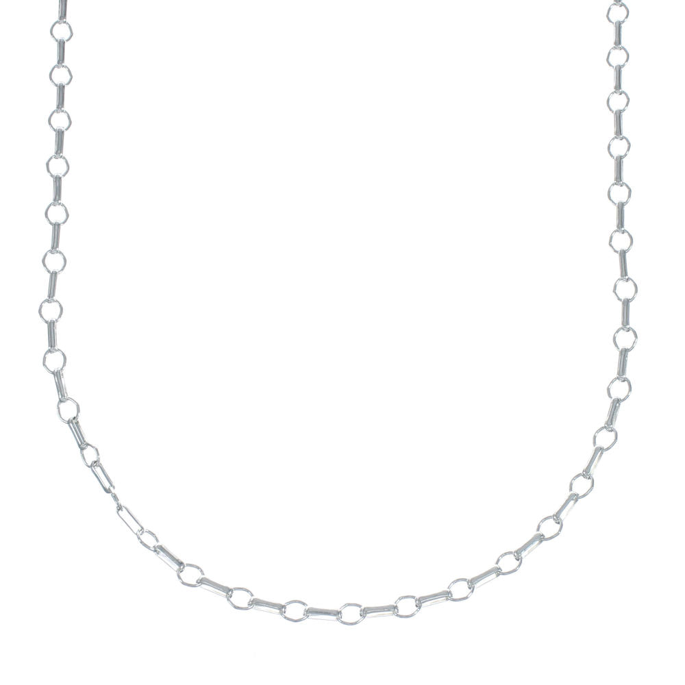 Genuine Sterling Silver Adjustable Link Chain 20-1/2" Necklace TX10158 ...