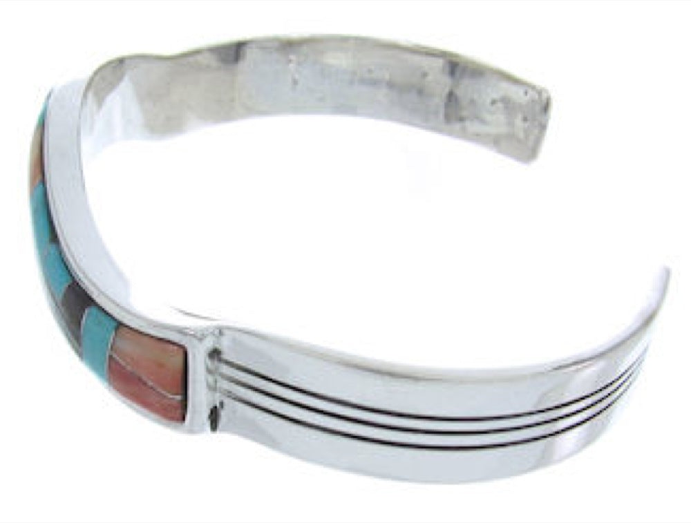 Southwest Oyster Shell Turquoise Multicolor Jewelry Bracelet AW70299 ...